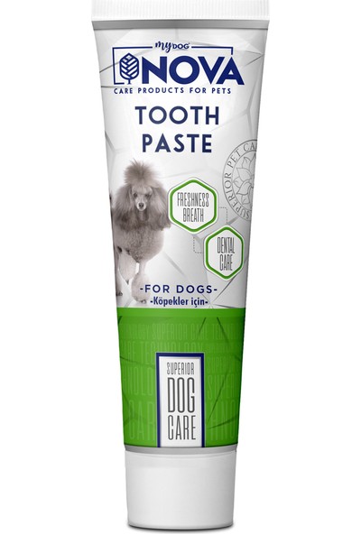 My Dog Nova Köpekler Için Diş Sağlığını Destekleyen D-Vitamini Tooth Paste 100GR My Dog Nova Köpekler Için Diş Sağlığını Destekleyen D-Vitamini Tooth Paste 100GR