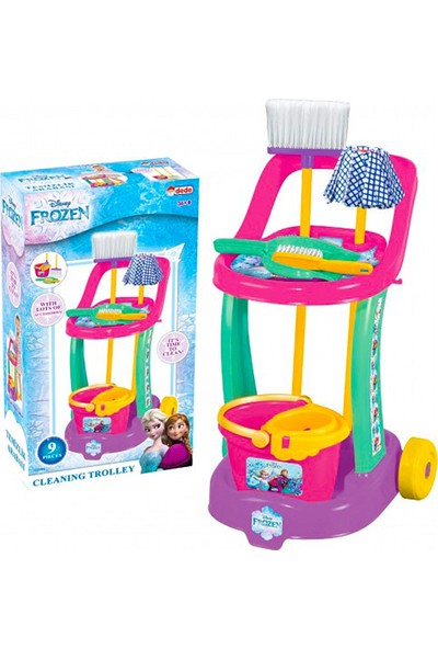 Dede Frozen Temizlik Arabası