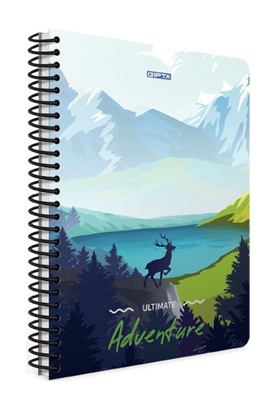 Gıpta Adventure A4 Çizgili 80 Yaprak Defter 3843