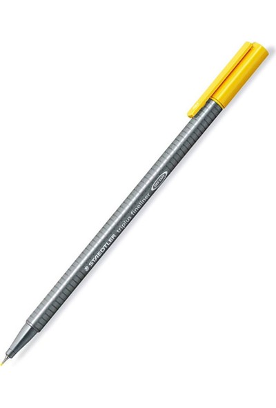 Staedtler Triplus Üçgen Fineliner Açık Sarı 334-10 Staedtler Triplus Üçgen Fineliner Açık Sarı 334-10