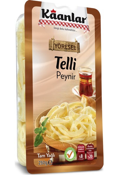 Kaanlar Telli Peynir 250 gr