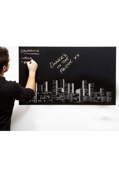 Skygo Yapışkanlı Kara Tahta Sticker Blackboard Skygo Yapışkanlı Kara Tahta Sticker Blackboard