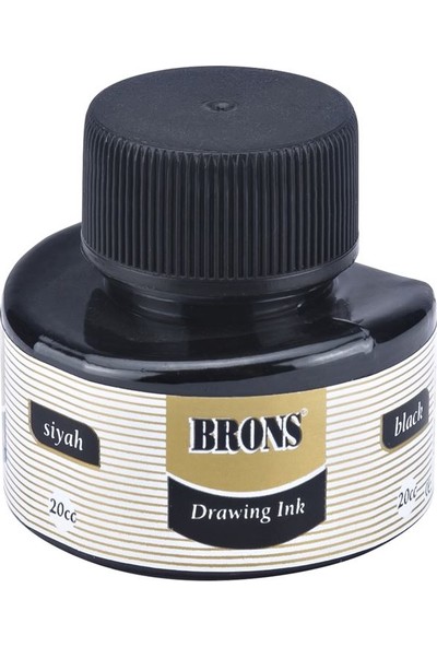 Brons Çini Mürekkebi Siyah BR-317