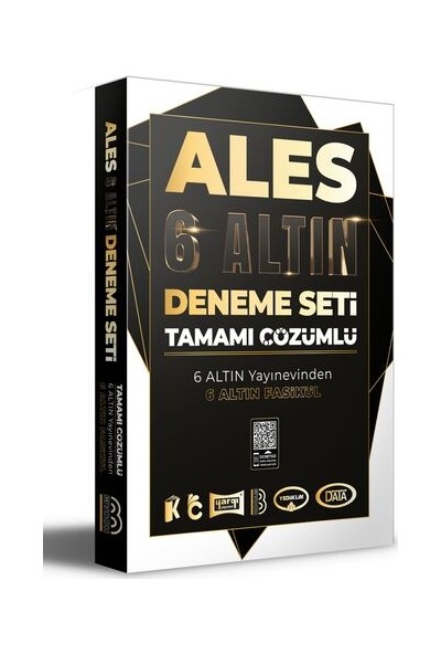 Benim Hocam Yayınları 2021 ALES 6 Altın Deneme