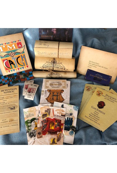 Harry Potter Hogwarts’a Davet Mektup Seti
