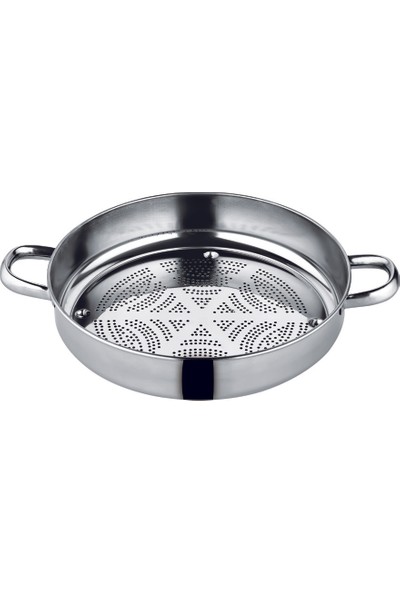 Bizedeyolla Tencere Üstü Buharda Pişirme Aparatı ve Ayaklı Süzgeç 24 cm