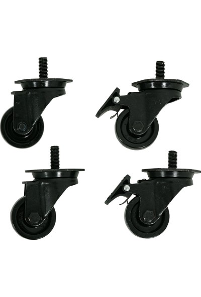 Canovate Rack Kabinet Tekerlek Seti Poliamid Canovate Rack Kabinet Tekerlek Seti Poliamid