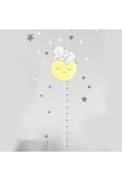 Tugibu Çocuk Odası Duvar Sticker Boy Ölçer - WS165 Tugibu Çocuk Odası Duvar Sticker Boy Ölçer - WS165