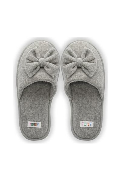 Twigy Tw Mary Gri Kadın Ev Terliği