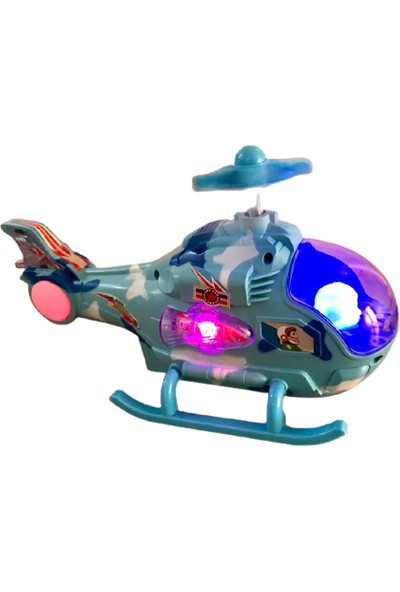Kardelen Pilli Işıklı Helikopter