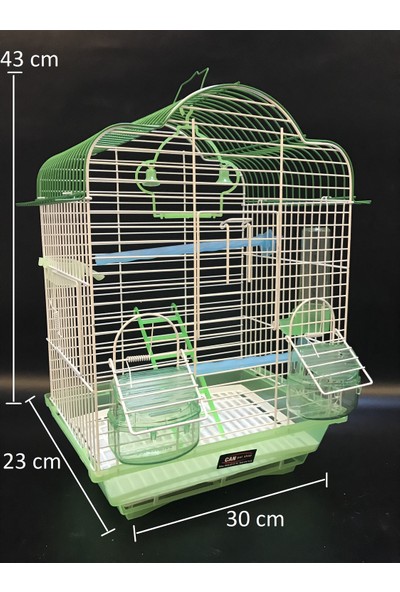 Yıldırım Kafes Kuş Muhabbet Için Kafes Yeşil