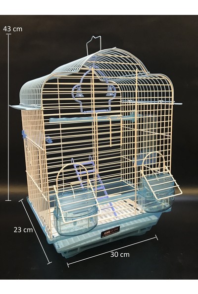 Yıldırım Kafes Kuş Muhabbet Için Kafes Mavi