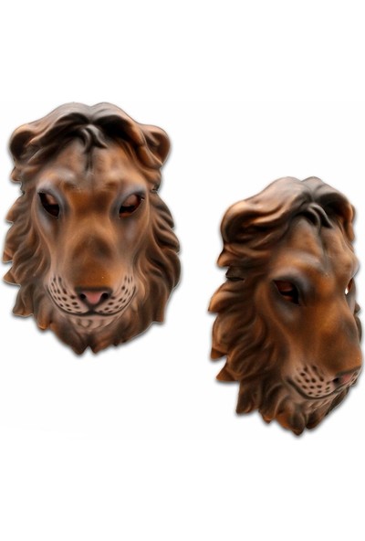 Alışveriş Çok Kolay Aslan Maskesi