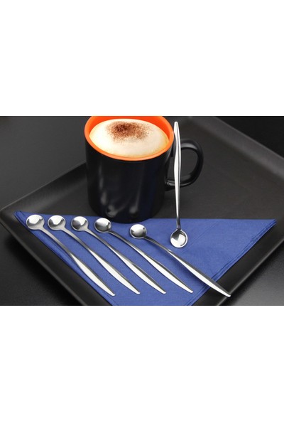 Fertilita Elitsa - Lotus Gümüş Nescafe Kaşığı 6 Adet Fertilita Elitsa - Lotus Gümüş Nescafe Kaşığı 6 Adet