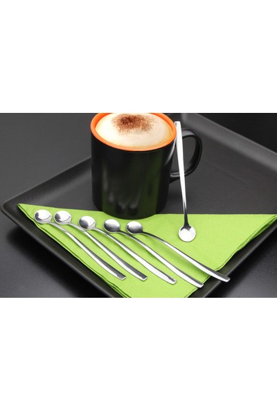 Fertilita Elitsa - Aster Gümüş Nescafe Kaşığı 6 Adet