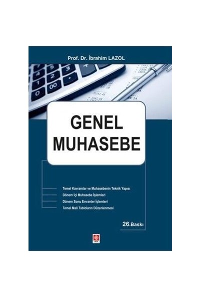 Genel Muhasebe - Ibrahim Lazol Genel Muhasebe - Ibrahim Lazol