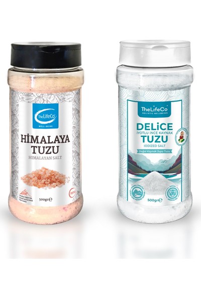 Thelifeco Değerli Tuzlar Paketi 500 gr x 2