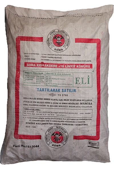 Tosun +18 Soma Devlet Kömürü Ceviz 25 kg Kısrakdere