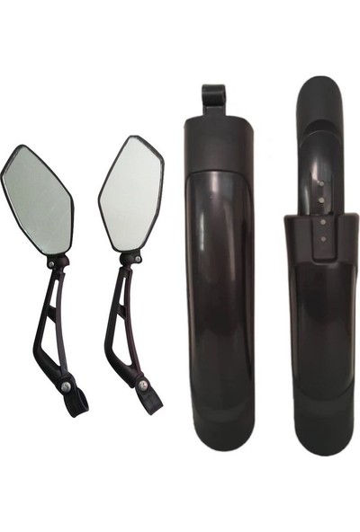 Asn Bisiklet Sport Ayna ve Çamurluk Aksesuar Set
