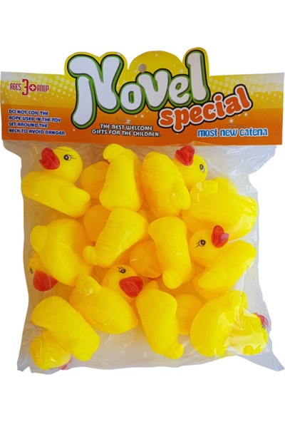 Kids Ördek Küvet Oyuncağı 12 Adet