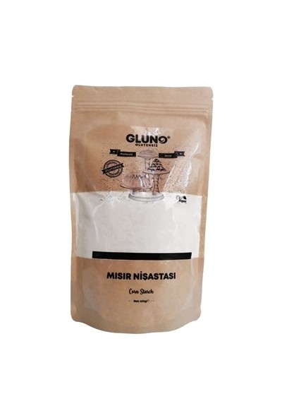 Gluno Glutensiz Mısır Nişastası 400 gr Gluno Glutensiz Mısır Nişastası 400 gr