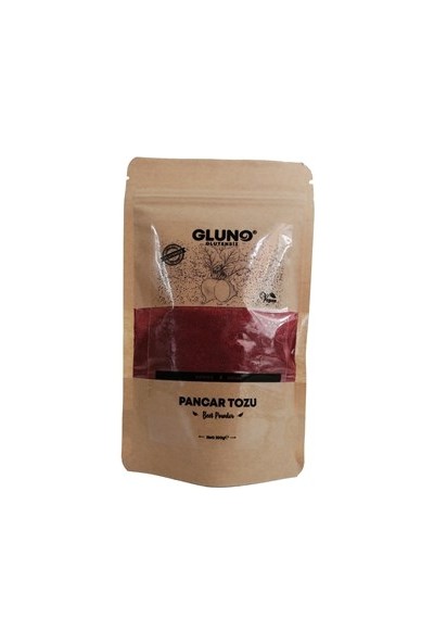 Gluno Glutensiz Pancar Tozu 100 gr Gluno Glutensiz Pancar Tozu 100 gr
