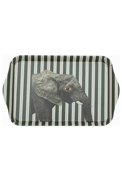 Porland Wild Life Elephant Tepsi 23cm Porland Wild Life Elephant Tepsi 23cm