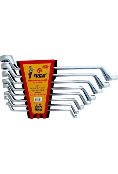 Rico 8 Parca Yıldız Anahtar Set Rico 8 Parca Yıldız Anahtar Set