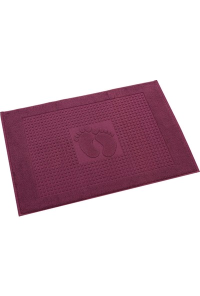 Özdilek 2 Adet Winter Ayak Havlusu Paspası Koyu Lila