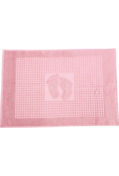 Özdilek 2 Adet Winter Ayak Havlusu Paspası Koyu Pembe