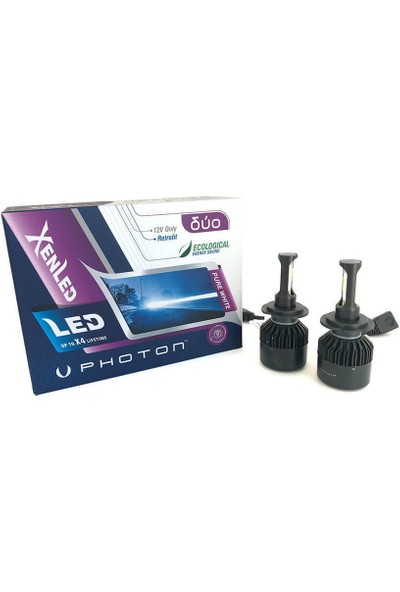 Photon H7 Duo Yeni Nesil LED Xenon DU3917 Headlıght Şimşek Etkili Photon H7 Duo Yeni Nesil LED Xenon DU3917 Headlıght Şimşek Etkili