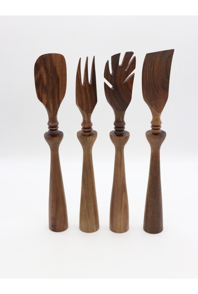 Zembu Ceviz Saturn Kaşık Seti