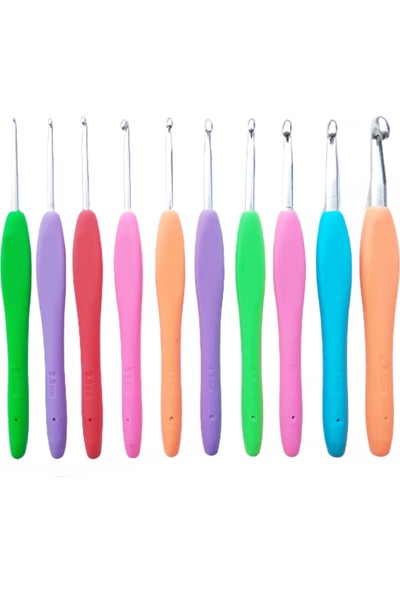 Kezban Tekstil Örğü Yün Tığ Seti 10 L'u Özel Kutusuyla Kezban Tekstil Örğü Yün Tığ Seti 10 L'u Özel Kutusuyla