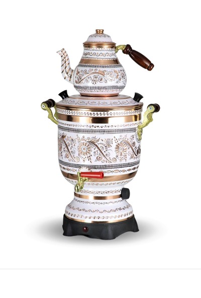 Sonay Bakırcılık Royal Elektrikli Bakır Semaver Sonay Bakırcılık Royal Elektrikli Bakır Semaver