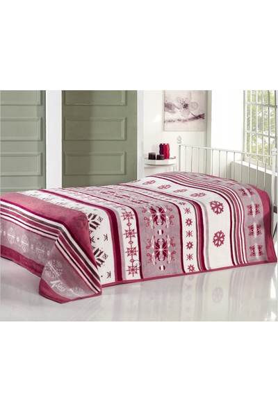 Sesli Home Akrilik Lüks Peluş Battaniye Battal Boy 210X240 CM-14199Y