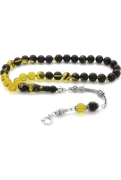 Online Hediye Sepeti 925 Ayar Gümüş Püsküllü Küre Kesim Süzme Sarı Ateş Kehribar Tesbih Online Hediye Sepeti 925 Ayar Gümüş Püsküllü Küre Kesim Süzme Sarı Ateş Kehribar Tesbih