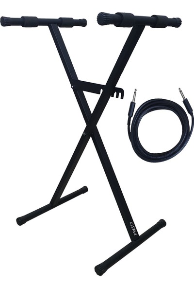 Presto Old-sng Klavye Org Sehpası - Standı + 3 Metre Jak Kablosu