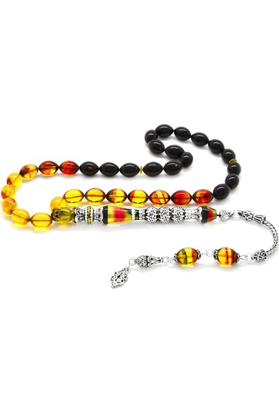 Online Hediye Sepeti 925 Ayar Gümüş Püsküllü Gümüş Üç Şerefeli Nakkaş Imameli Süzme Bal Rengi Ateş Kehribar Tesbih Online Hediye Sepeti 925 Ayar Gümüş Püsküllü Gümüş Üç Şerefeli Nakkaş Imameli Süzme Bal Rengi Ateş Kehribar Tesbih