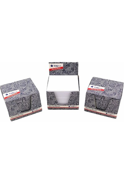 Tigra 7X8CM Ebat 500'LÜ Küp Blok Beyaz 3 Adet