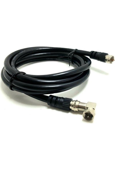 Electroon L Tipi F Konnektörlü Uydu Anten Kablosu - 1.5m