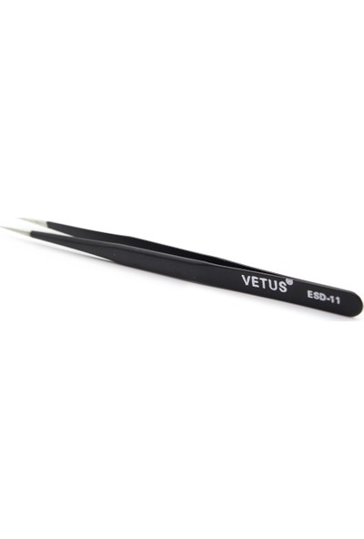 Vetus Ince Uçlu Sivri Antistatik Cımbız Esd 11 Vetus Ince Uçlu Sivri Antistatik Cımbız Esd 11