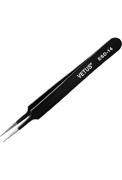 Vetus Ince Uçlu Sivri Antistatik Cımbız Esd 14 Vetus Ince Uçlu Sivri Antistatik Cımbız Esd 14