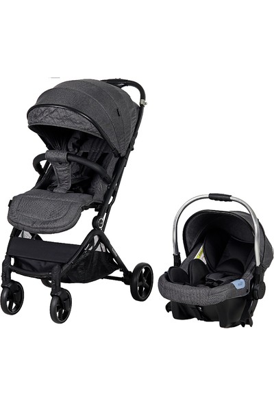 Prego Solo Travel Bebek Arabası Gri Prego Solo Travel Bebek Arabası Gri