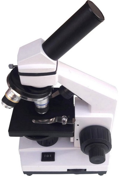 ECE Ece-Huamao Monoküler Mikroskop 800X Elektrikli Pilli + 12'li Preparat