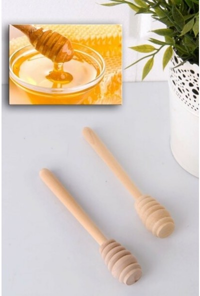 Lovyco 2'li Bal Kaşığı Seti Ahşap Şimşir