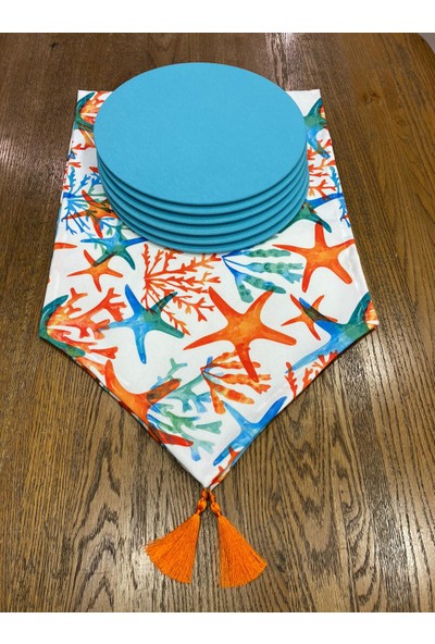 Tue Home Design Deniz Yıldızı Runner Supla Takım