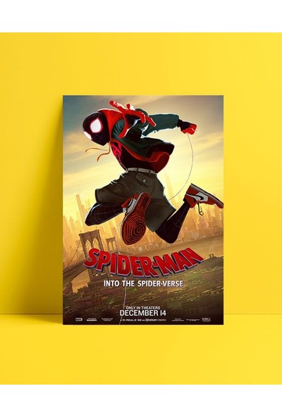 Postercim Spider-Man: Into the Spider-Verse Kuşe Kağıt