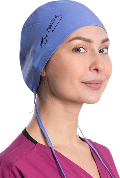 Şirin A Medikal Cerrahi Bone Kemal Atatürk Imzalı Cerrahi Bone BN212A.MAVİ