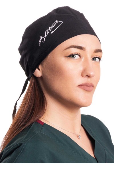 Şirin A Medikal Cerrahi Bone Kemal Atatürk Imzalı Cerrahi Bone BN212SİYAH