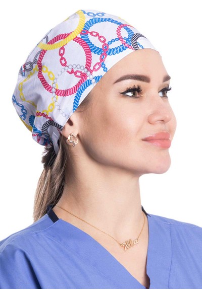 Şirin A Medikal Cerrahi Bone Renkli Desenli Cerrahi Bone BN218BEYAZ Şirin A Medikal Cerrahi Bone Renkli Desenli Cerrahi Bone BN218BEYAZ